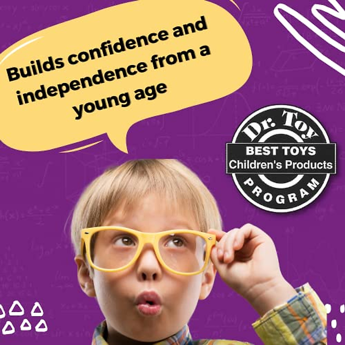 Easy Daysies Daily Visual Schedule Chart with 18 Reusable Dry Eraser Magnetic Cards for Preschool/Kindergarten, Primary Elementary School, and Home Activity | for Kids with Autism and Special Needs