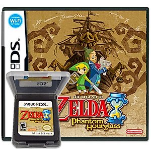 The Legend of Zelda: Phantom Hourglass Version Games Card Cartridge Compatible with NDS/2DS/3DS/DSI/2DSXL/3DSXL (Reproduction Version)