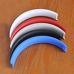 Studio3 Headband Cushion Replacement Top Headband Rubber Foam Cushion Pad Repair Parts Compatible for Beats Studio 3.0 Studio 2.0 Wired Wireless Over-Ear Headphones (Black)