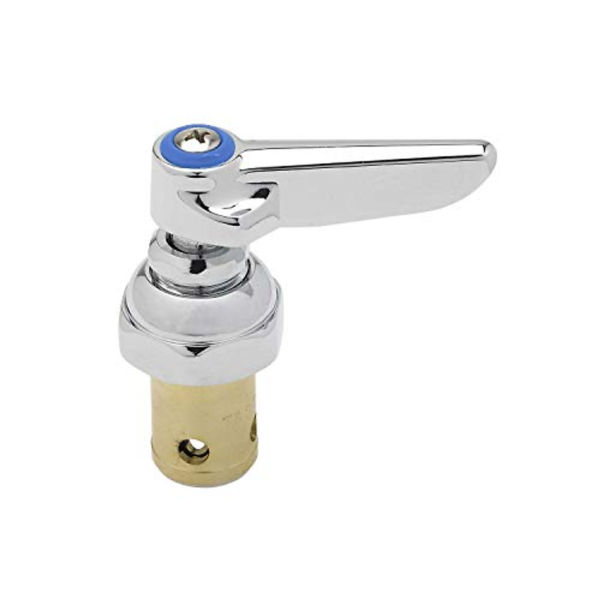 T&S Brass 002713-40 Spindle Assembly for Eterna Valve Replacement. Cold Side Handle Stem Assembly Replacement Fits all T&S Faucets. , Blue