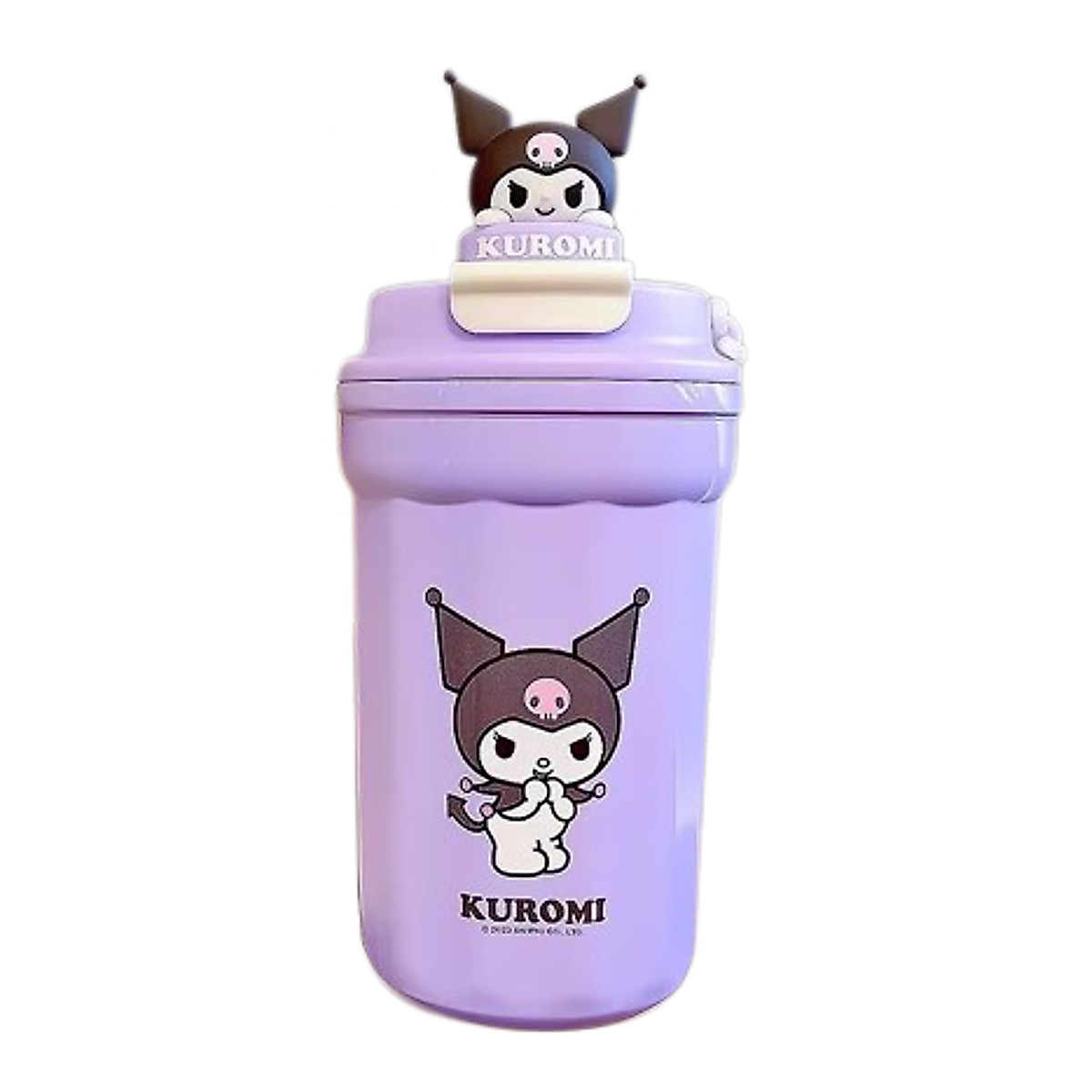 Everyday Delights Kuromi Tumbler with Cover & Strap 480ml