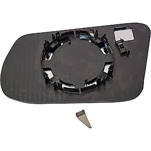 Kool Vue Mirror Glass Compatible with 2013-2018 Nissan Altima Sedan With Backing Plate Passenger Side NI1325108