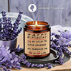 GSPY Scented Candles - Happy Birthday Candles for Men, Women - Funny Birthday Candles, Funny Birthday Gifts for Husband, Boyfriend, Best Friend, Son, Daughter, Gay, Guy - Happy Bday Gifts for Him, Her
