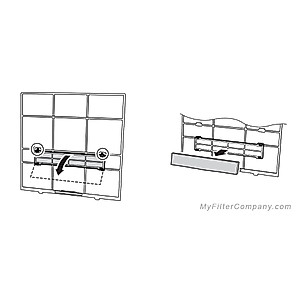 Fujitsu General UTR-FA16-2 K 9315361042 Mini Split Ductless Filter