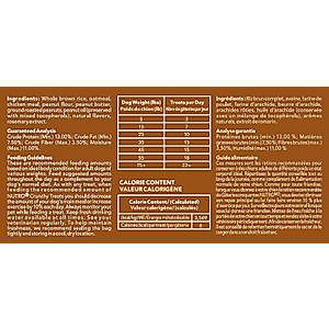 Nutro Crunchy Dog Treats 2 Flavor Variety Bundle: (1) Nutro Crunchy Dog Treats with Real Peanut Butter and (1) Nutro Crunchy Dog Treats with Real Mixed Berries, 10 Ounces Each (2 Bags Total)