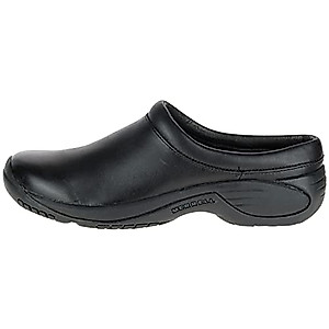 Merrell Men's Encore Gust Slip-On Shoe,Smooth Black Leather,10 M US