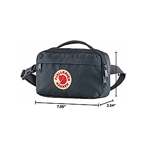 Fjallraven Women's Kanken Hip Pack, Navy, Blue, One Size