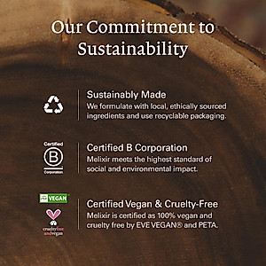 Melixir Vegan Lip Butter #08 Havana(Tinted) (+11 more colors) 0.13oz, Bee Free, Petrolatum Free, Deep Nourishing Plant-Based Vegan Chapstick, Vegan Lip Balm for Dry, Cracked and Chapped Lips