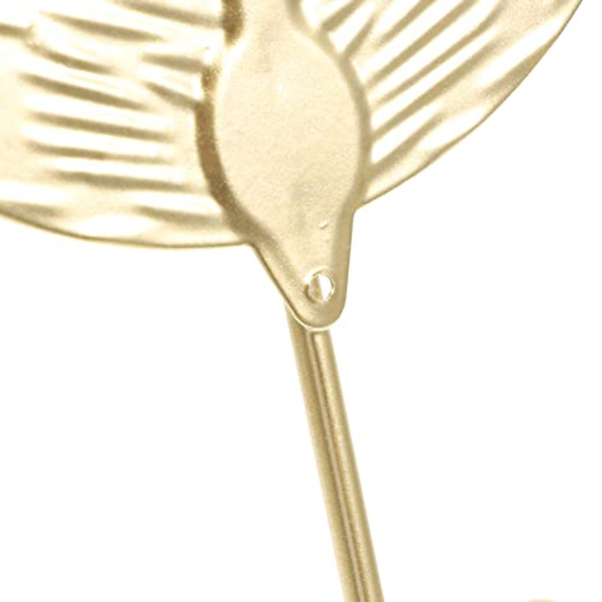 Alipis Leaves Iron Hooks Wall Hanging Hook Decorative Wall Hooks Key Holder Gold Single Prong Coat Hanger for Clothes Hat Jacket Towel