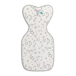 Love to Dream Swaddle UP Silky-Lux 1.0 TOG, Cream, Small, 8-13 lbs., Super Soft and Luxurious 100% Viscose, Allow Baby to Sleep in Their Preferred Arms Up Position, Snug Fit Calms Startle Reflex