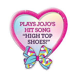 JoJo Siwa 10 Inch Singing Doll, Sings High Top Shoes, Pink Cheerleading Outfit and Accessories, Kids Toys for Ages 6Up by Just Play