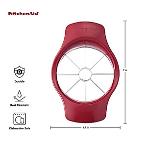 KitchenAid Classic Fruit Slicer, One Size, Red