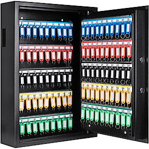 Barska Digital Electronic Keypad Lock Wall Mount Key Cabinet Safe - Ideal for Home Hotels Schools & Businesses
