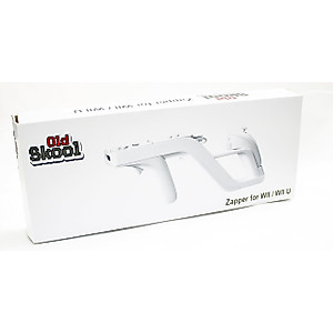 Old Skool Zapper GUN compatible with Nintendo Wii/Wii U Wireless Remote Controller Game