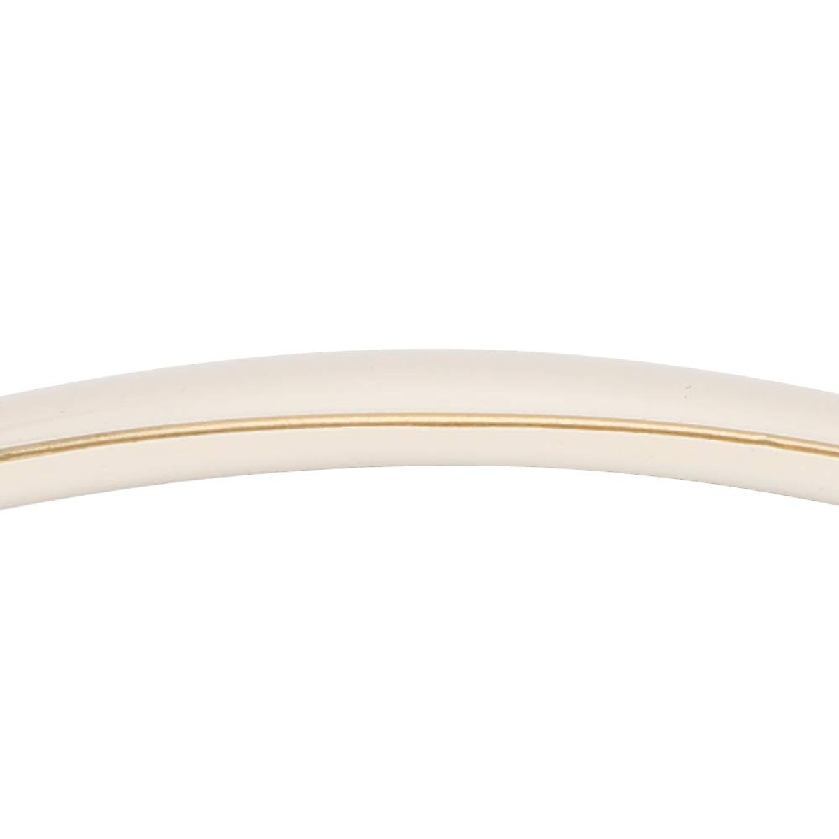 HYEIUIRA 10 Sets Door Pull Handles Ivory White Simple Style Office Drawer Cabinet Universal 96MM