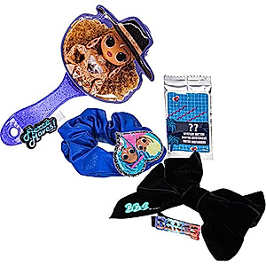 L.O.L Surprise! Townley Girl Hair Accessories Box|Gift Set for Kids Girls|Ages 3+ (6 Pcs) Including Hair Bow, Hair Clips & Brush, Button Pin and More, for Parties, Sleepovers & Makeovers