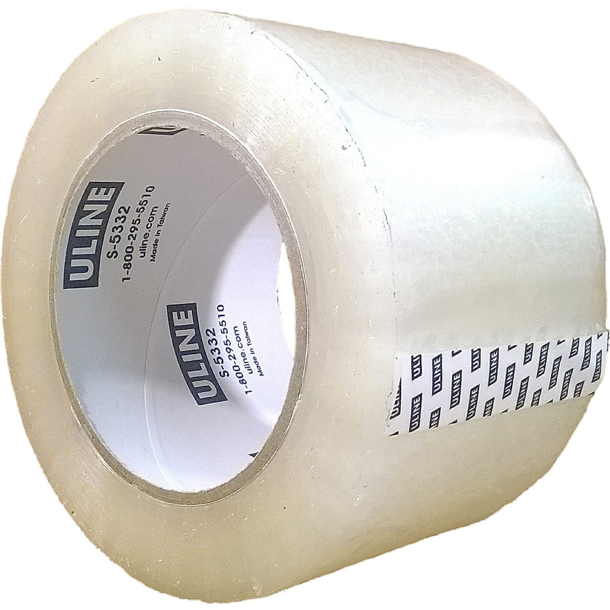 Uline Clear 2 Mil Industrial Tape, 4 Rolls, 1 X 3" X 110 yd
