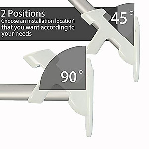 Flag Pole Holder for Outside House, Flag Holder, Flag Holders for Outside, Heavy Duty Flag Pole Mounting Bracket, Flag Bracket, Aluminum Rust Free Coated, Stainless Hardware 1" Diameter