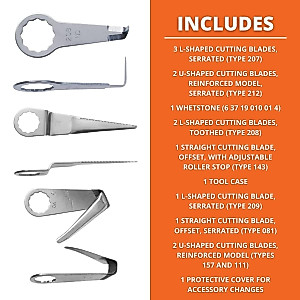 Fein MM 700 1.7Q Autoglass Set, Oscillating MultiTool - 72297062090