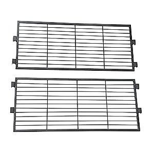 Convenience Concepts Xtra Storage Shelf Metal Extension Set of 2, Black