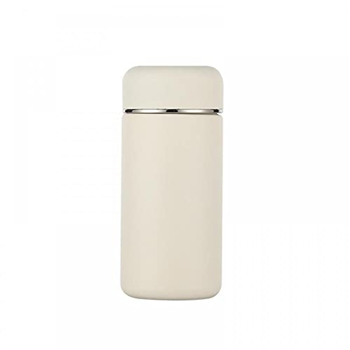 Mini 9 oz/13oz Stainless Steel Sports Water Bottle Spout Vacuum Insulated for Kids and Women Keep Hot and Cold (Ivory,9oz)