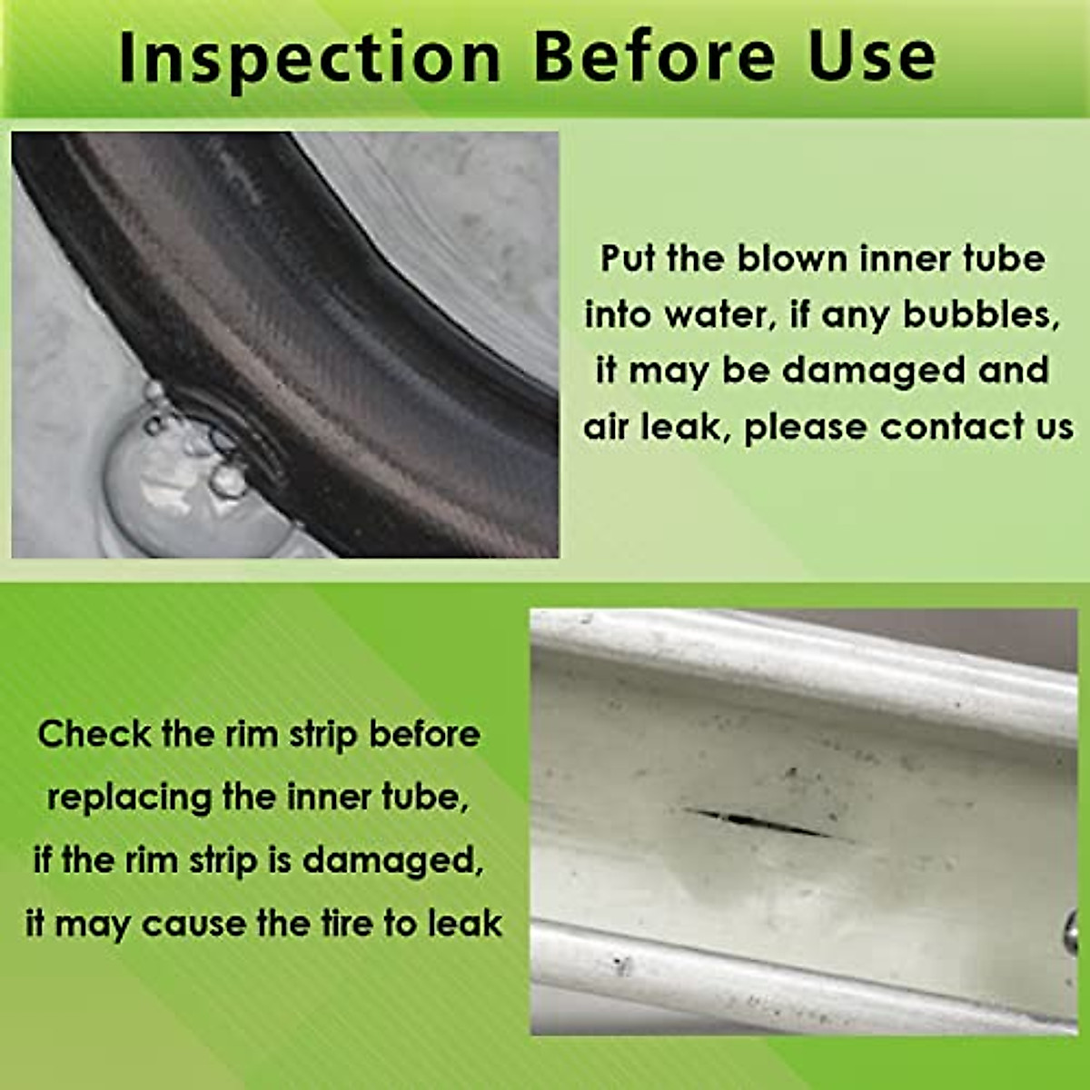 HAKULA MATATA 4.00-6'', 4.10/3.50-6'' Durable 13'' Replacement Inner Tube with TR-87 Bent Valve Stem, Heavy Duty Inner Tire Wheel for Wheelbarrows, Mowers, Hand Trucks and More, 2Packs, Black