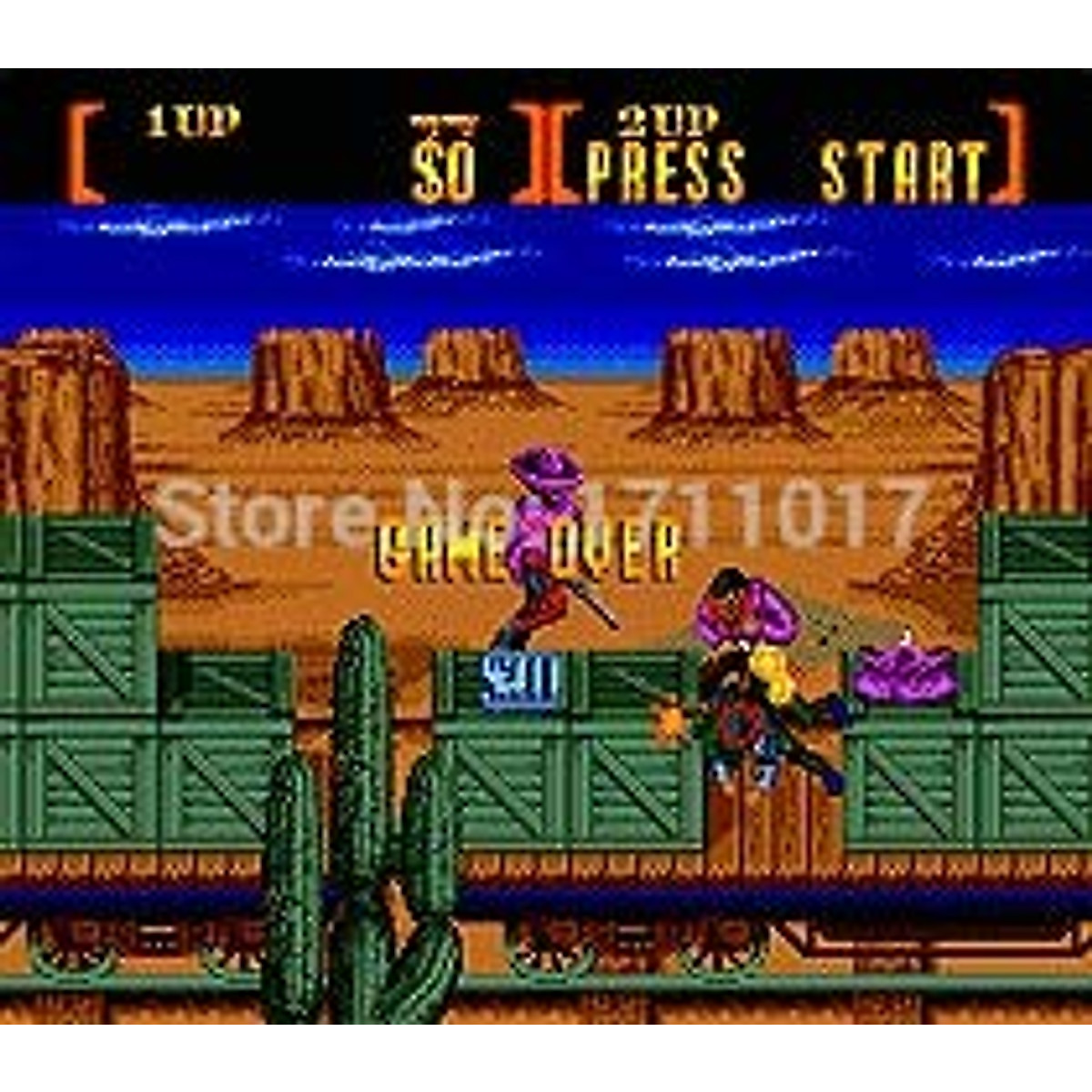 Sunset Riders (Sunsetriders) 16 bit MD Game Card For Sega Mega Drive For Genesis