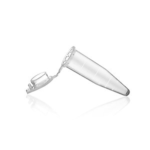 JUAWTYUK Microcentrifuge Tubes，Lab-Grade Polypropylene Graduated Plastic Centrifuge Tubes with Snap Cap - Conical Bottom for Precise Measurements and Research Applications (1.5ml/100pcs)…