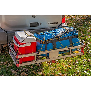 Keeper - 36” x 47” Adjustable Cargo ZipNet with ZipHook - Fully Adjustable and Expands to Maximum Stretched Size of 111” x 129”