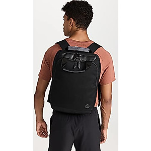 Cole Haan Men's Zergrand 2-In-1 Backpack, Black, One Size