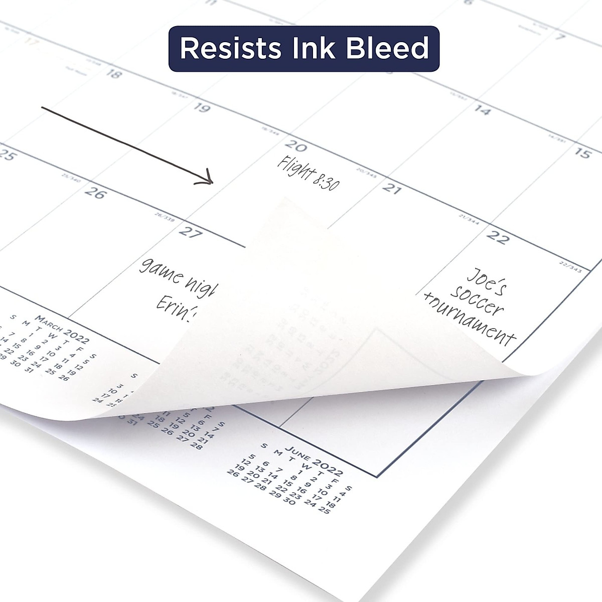 AT-A-GLANCE 2023 Monthly Desk Calendar, Desk Pad, 21-3/4" x 17", Standard, Easy to Read (SKLP2432)