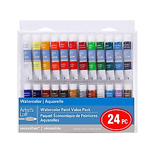 MICHAELS 24 Color Watercolor Paint Value Pack by Artist's Loft™ Necessities™