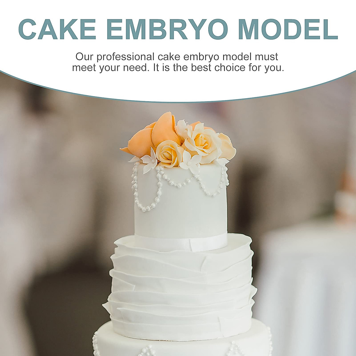 Cake Decorating Fake Foam Cake Cake Decorating Mould 3pcs Foam Cake Dummies Fake Cake Round for Wedding Display Decorating Foam Round Cake Cakepopsical Stand Cake Practice Molds