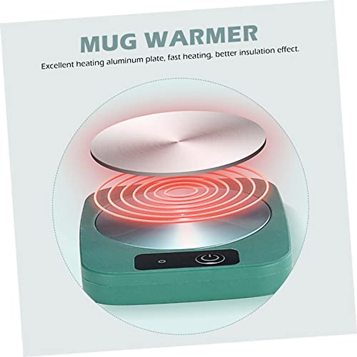 HANABASS Cups Office Beverage Wax Insulation Gift Travel Mugs Hot and for Business Electric Mug Candle Use Desk Multi- Tea Water Plate Desks Cup All Portable Cocoa Milk Coffee Coaster