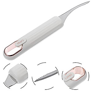 CALLARON Fishing Tackle Stainless Steel Crab Crackers Shrimp Line Cleaner Oyster Shucker Fish Bone Remover Shrimp Deveiner Tool Seafood Peeler Knives Stainless Steel Cleaner