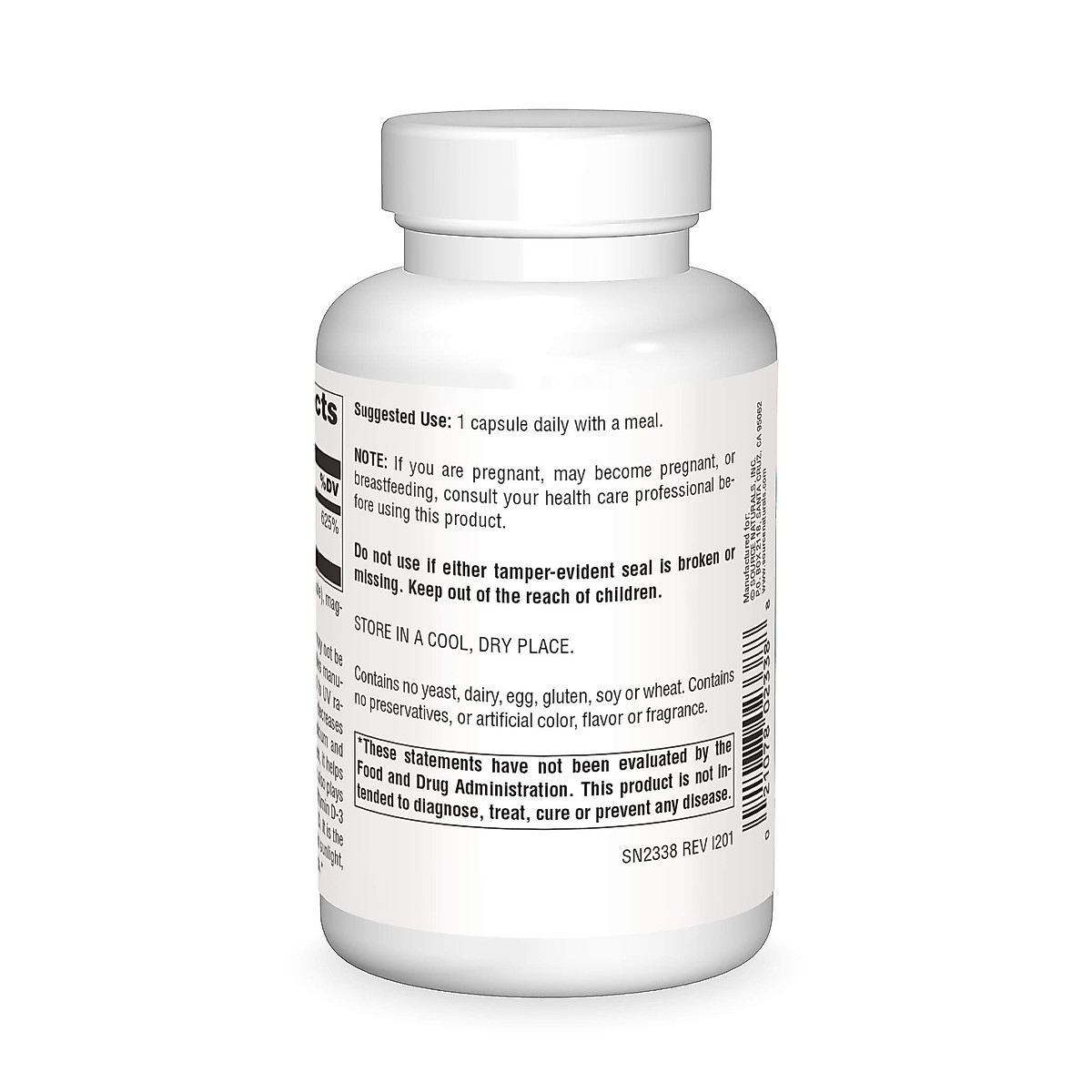 Source Naturals Vitamin D-3 5000 iu Supports Bone & Immune Health - 240 Capsules