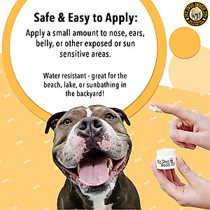 My Dog Nose It Moisturizing Sun Protection Balm for Dogs Noses - Protect Your Dog from Harmful UVA/UVB Rays .5 Ounce