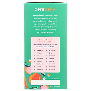 CEREBELLY Organic 10-11 Months Variety Pack Baby Purees 3 Count, 4 OZ