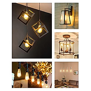 Linkind Smart Edison Bulbs, WiFi LED E26 Edison Bulbs, Dimmable ST64 Vintage Filament Light Bulb, 45W Equivalent, 2200K Soft White, 350lm, Compatible with Alexa, Google Home, No Hub Required, 2 Pack