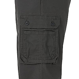 Lee Men's Wyoming Relaxed Fit Cargo Pant, Shadow, 34W x 32L