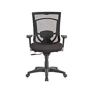 Tempur-Pedic 1539761 Tempur-Pedic Mesh Back Fabric Task Chair Black (TP7000-RAV/COAL)