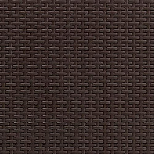 Flash Furniture Chocolate Brown Faux Rattan Sofa with All-Weather Beige Cushions