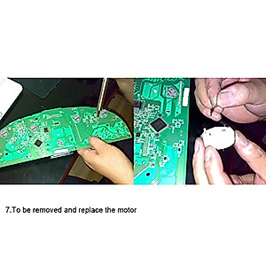 Dr.Roc GM Instrument Cluster Gauge Stepper Motor Repair Kit X27 168 (7 Motors,10 Backlight Bulbs,1 Remove Tool,Flux Rosin Core Solder)