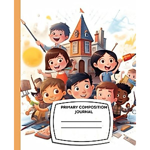 Trenae Chuntol:Primary Composition Notebook: Blank Handwriting Paper To Practice Your ABC’s & More: Kindergarten & 1st Grade Writing Paper | 100+ Wide Ruled Blank Writing Paper + Blank Space