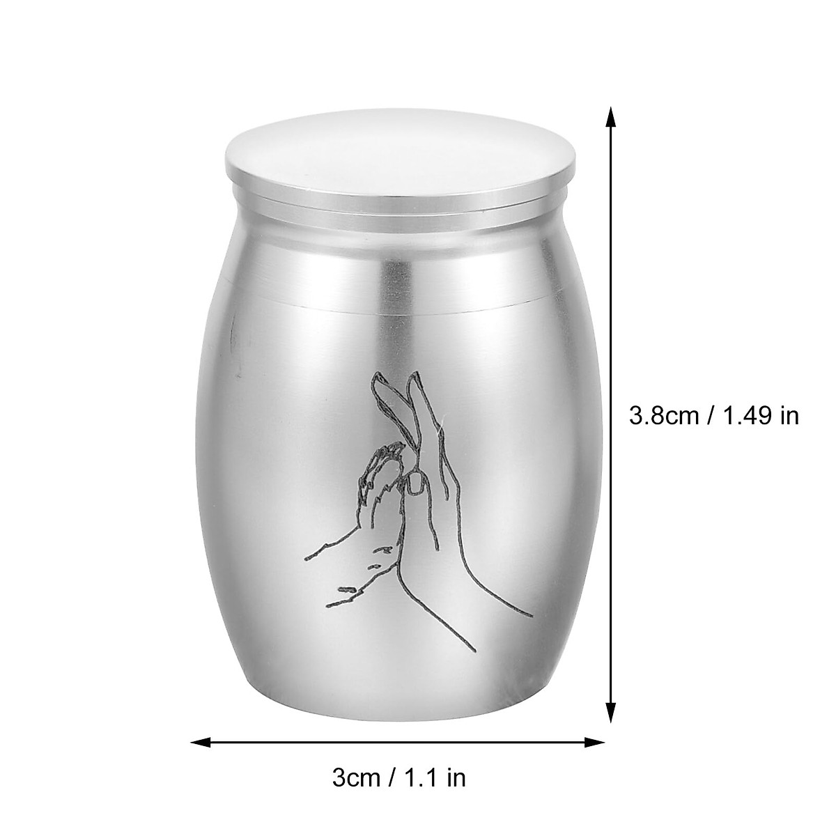 Urn Sealed Keepsake Urn Pet Cremation Urn Small Pet Urn Mini Metal Pet Urn Dog Urns Urn Small Urns for Ashes Adult Cat Urns for Ashes Pet Urns for Dogs Ashes Small Urns for Ashes
