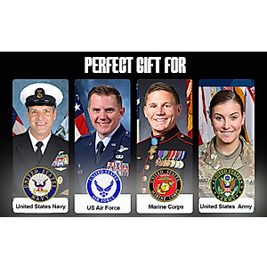 United States Marine Corps Decorative Wall Plate for Home, Office, or Man Cave. Very sturdy. 2 holes for easy hanging anywhere. Great gift for your fellow Marine. Officially Licensed product.