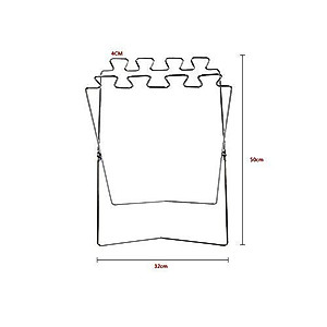 KABAKE Trash Bags Holder Stand, Grass Clippings Portable Fold Up Can, Trash Stand Holder for Camping Recycling Suitable in Bedroom, Kitchen, Camping Indoor Outdoor