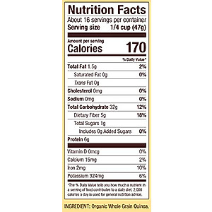 Bob's Red Mill Organic White Quinoa, 13 Ounce (Resealable)