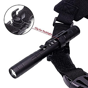 ABBREE Radio Chest Harness Holder Adjustable Shoulder Chest Front Pack Two Way Radio Pouch Holster Vest Rig Walkie Talkie Case for Arcshell Retevis Baofeng UV-5R/5G UV-82 BF-888S ST20