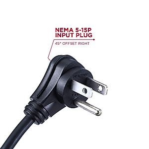 CyberPower CSP606U42A Professional Surge Protector, 900J/125V, 6 Outlets, 2 USB Charge Ports, 6ft Power Cord, White